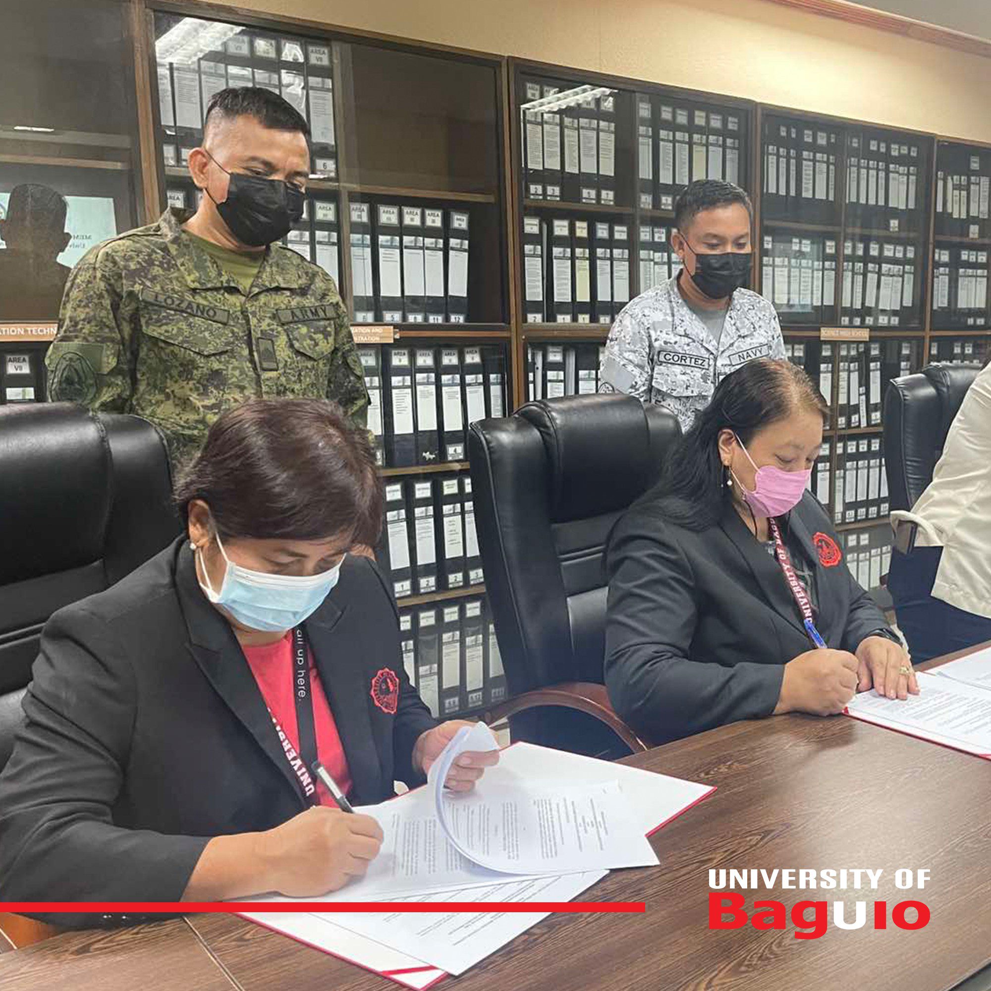 University of Baguio Renews MOA with the Armed Forces of the ...