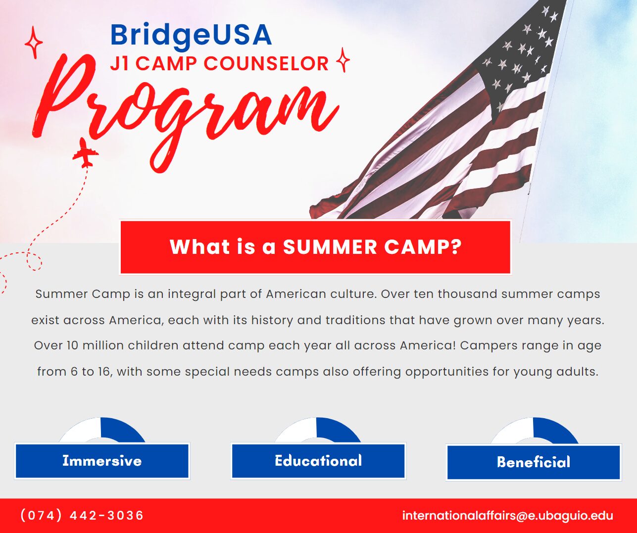 BridgeUSA J1 Camp Counselor Program – University of Baguio || It's all ...
