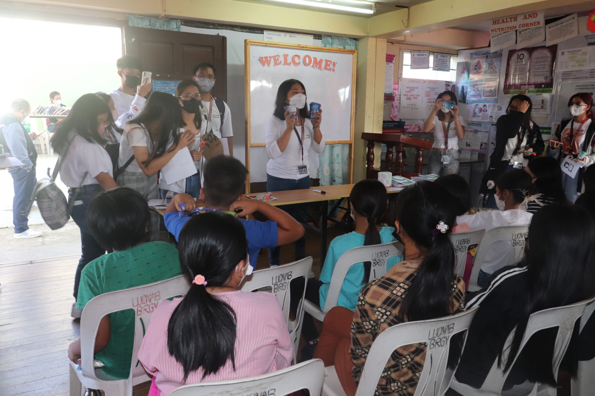 UB ECOS Holds Simultaneous Outreach Activity at Barangay Lucnab ...