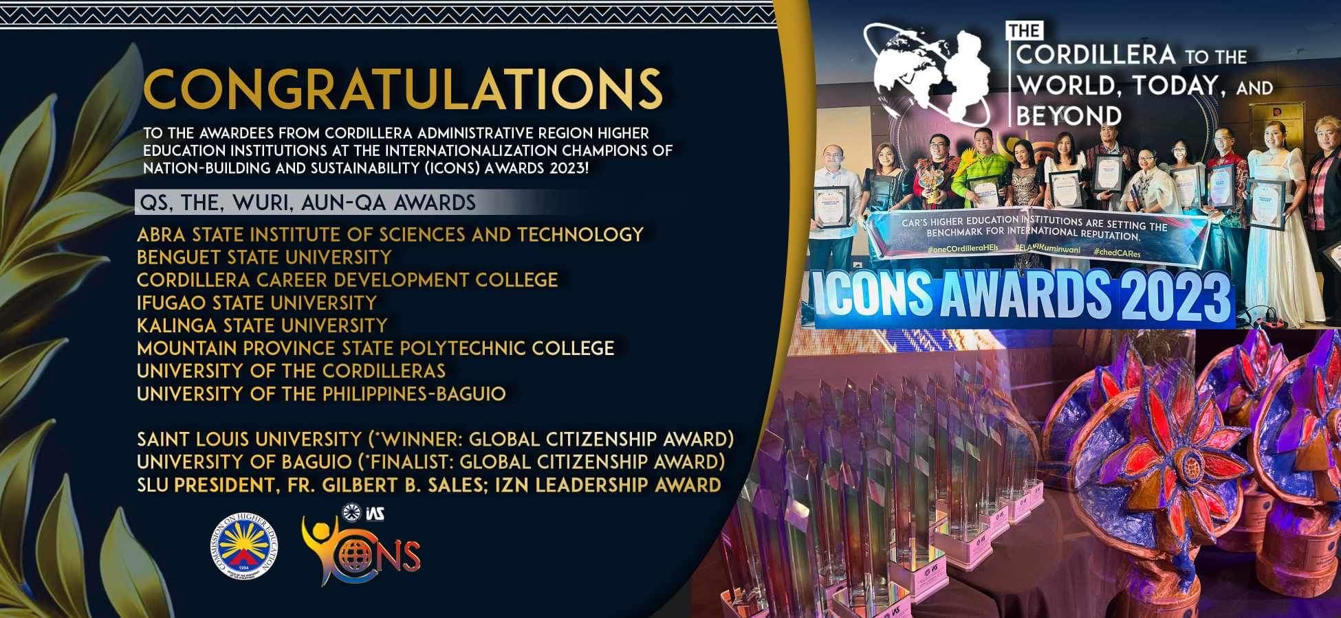 UB Garners Glowing Recognition at CHED-ISA ICONS Awards – University of ...