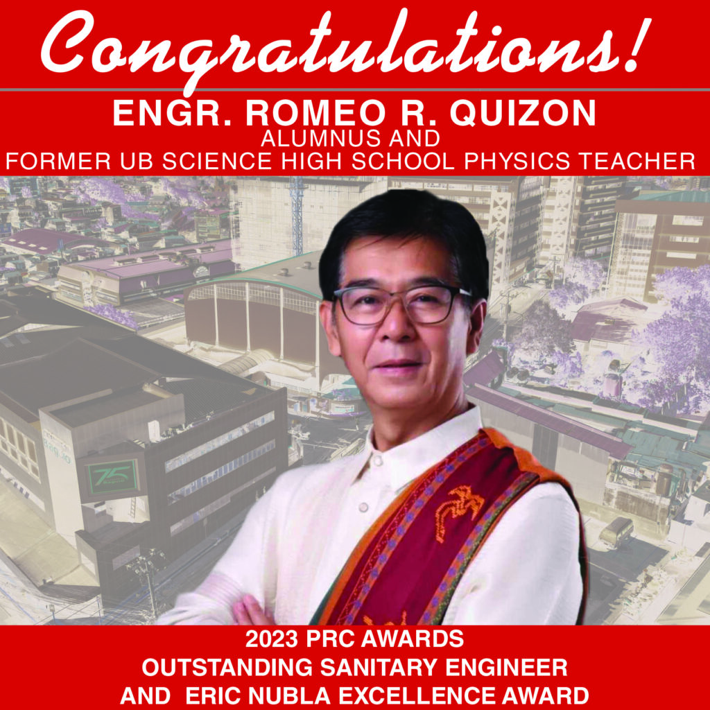UB Alumnus and Former UB SHS Teacher Receives the Eric Nubla Excellence ...