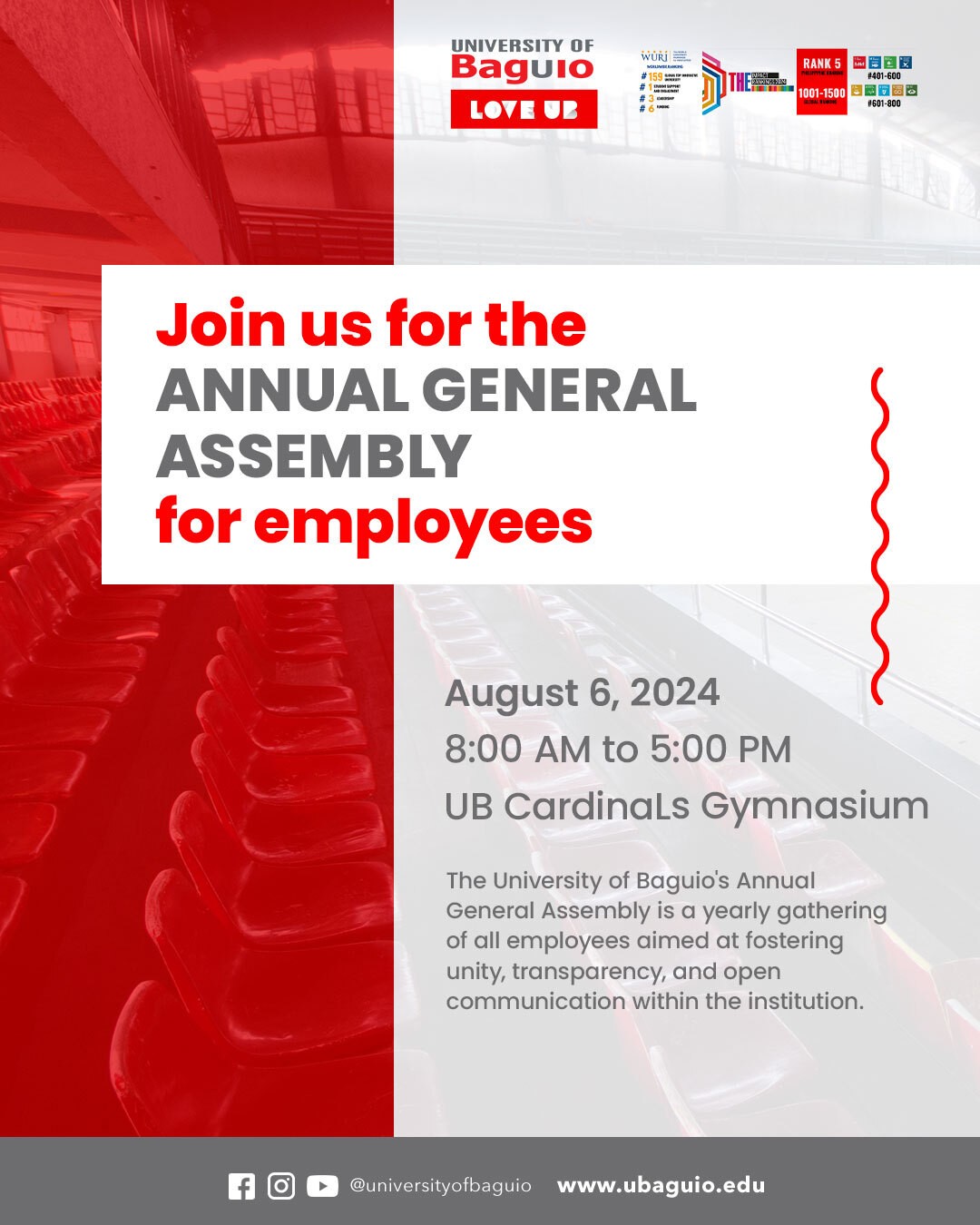 UB Holds General Assembly for University Employees – University of ...