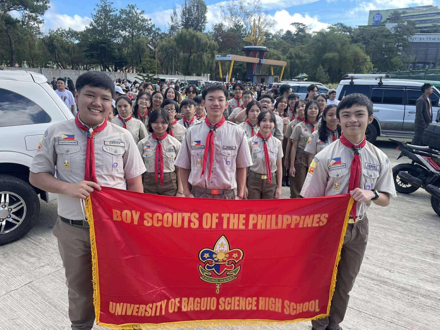 UBSHS Scouts March with Pride at BSP Opening Parade 2025
